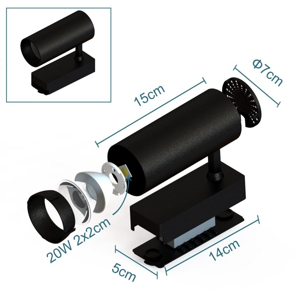 Spot Track Light – Aurora Light